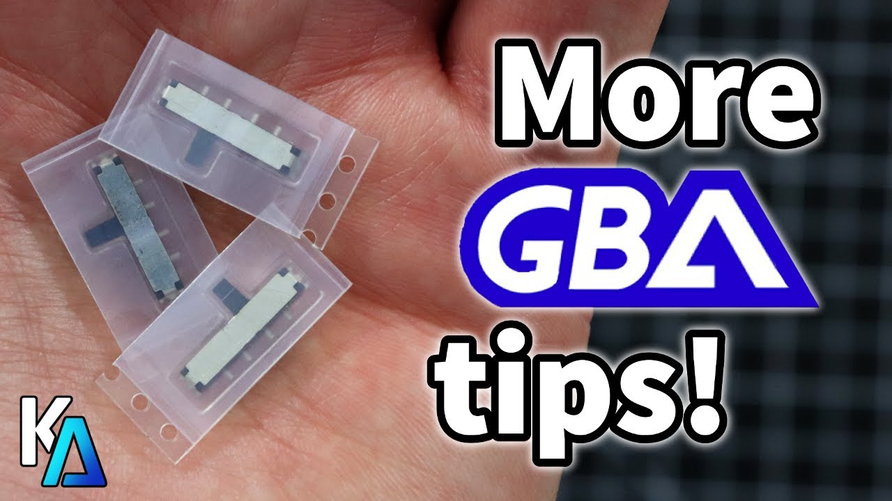 More Tips: Repair a Gameboy Advance Power Switch - YouTube