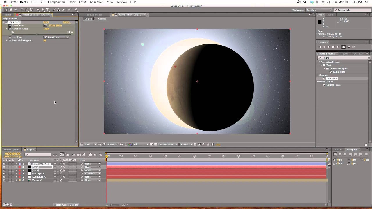 Space Scenes Tutorial Part 2 - YouTube