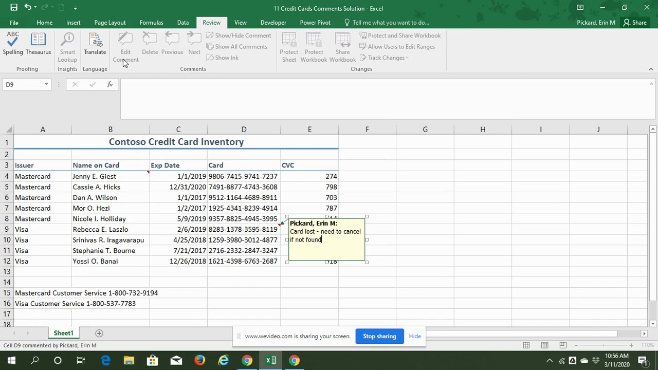 MOAC Excel 2016 Project 11-2 - YouTube