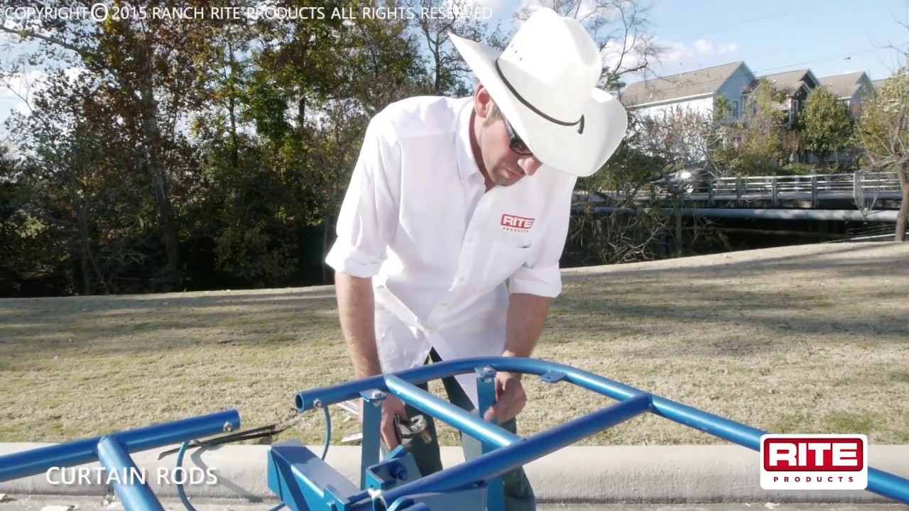 How to Assemble a Ranch Rite 7 Head Disc Mower - YouTube