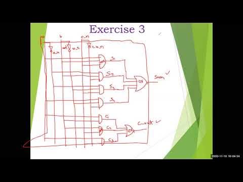 Verilog HDL (18EC56) | Module 3 | Unit 5 | Gate level Modelling | Exercises | VTU - YouTube