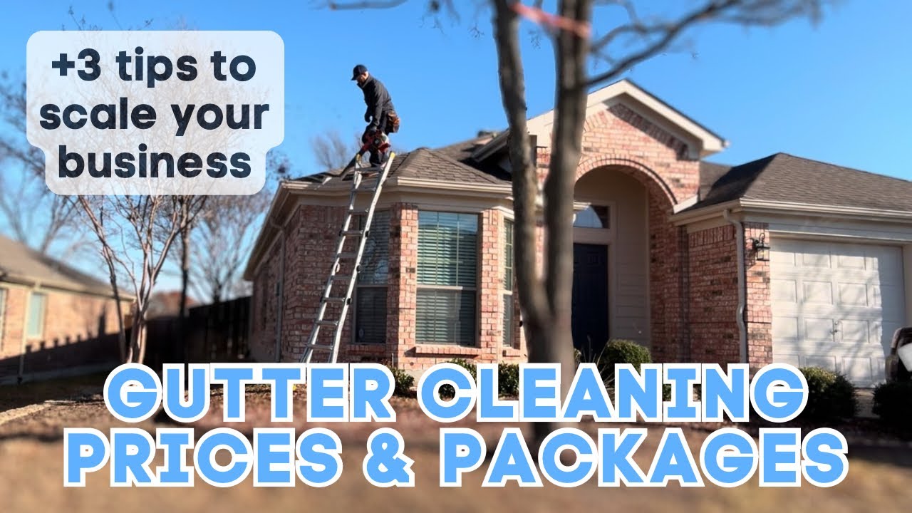 How I Price Gutter Cleaning Jobs for Maximum Profit (Real Example ...