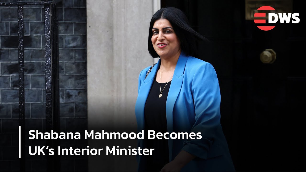 BREAKING: Shabana Mahmood Becomes Britain’s New Home Secretary | DWS ...