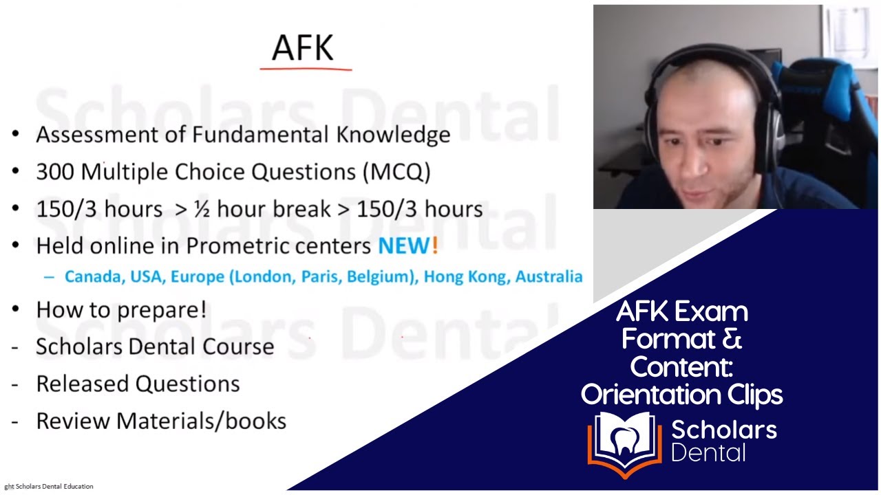 AFK Exam Format & Content: AFK Orientation Clips | NDEB Process - YouTube