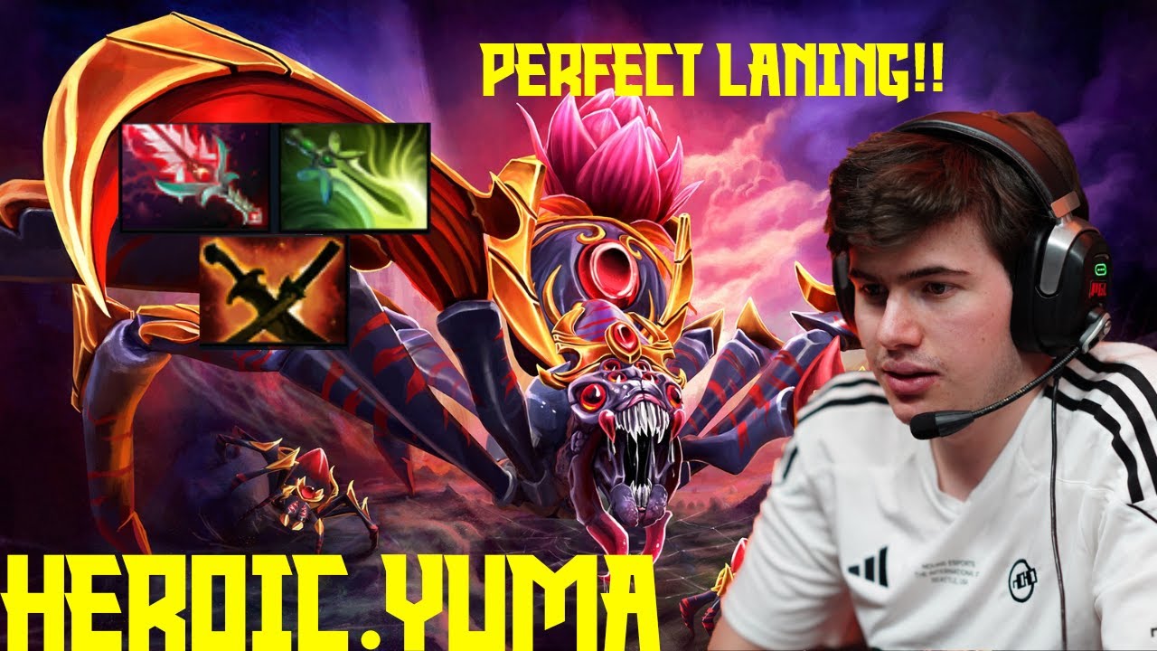 Dota 2 Pro Full Gameplay - Heroic.Yuma’s Broodmother DOMINATES the ...