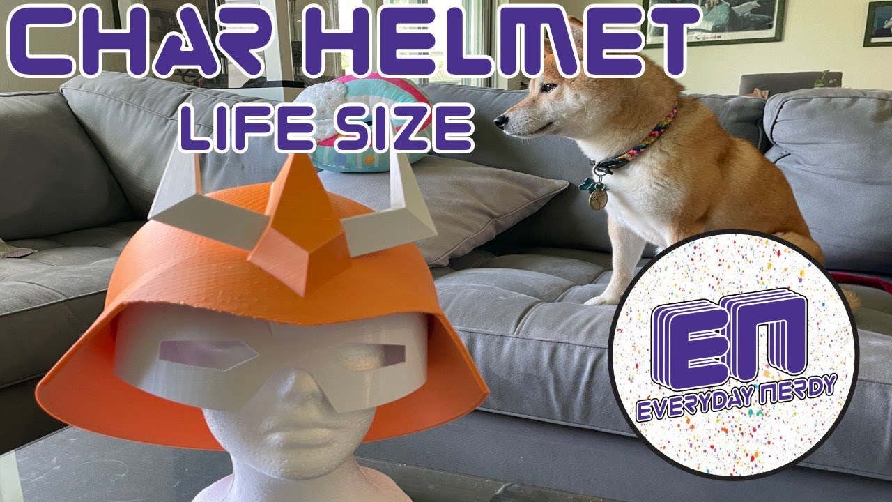 Char Helmet LIFE SIZE - YouTube