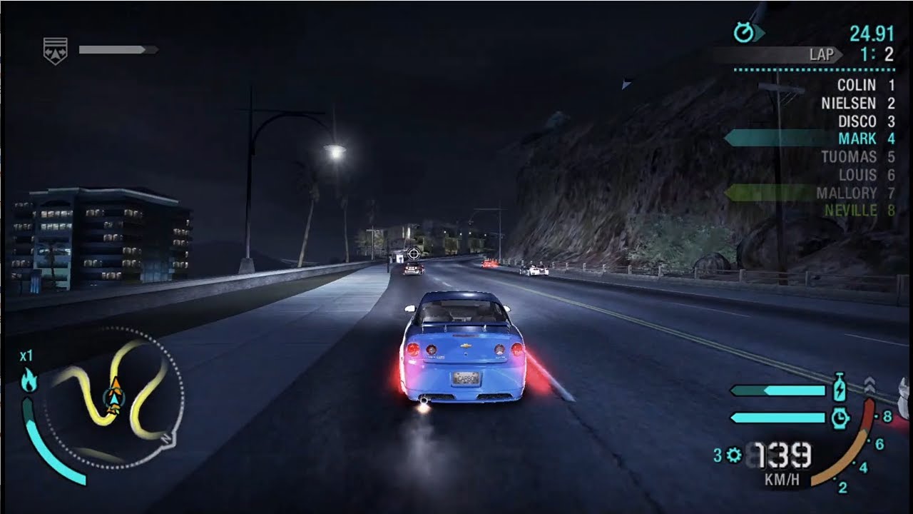 NFS Carbon Battle Royale - Part 79 - Race #59 - Ocean View (Circuit ...