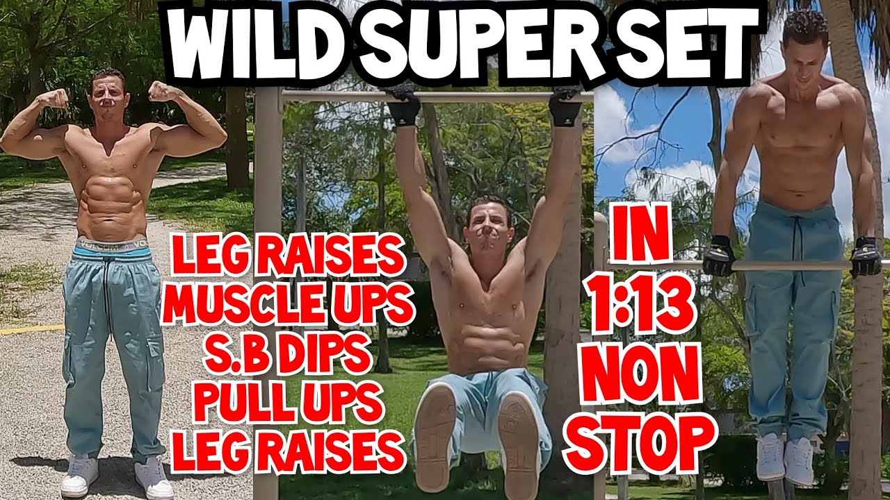 WILD SUPER SET IN 1:13 NON STOP ENDURANCE STRENGTH #fitness #workout # ...