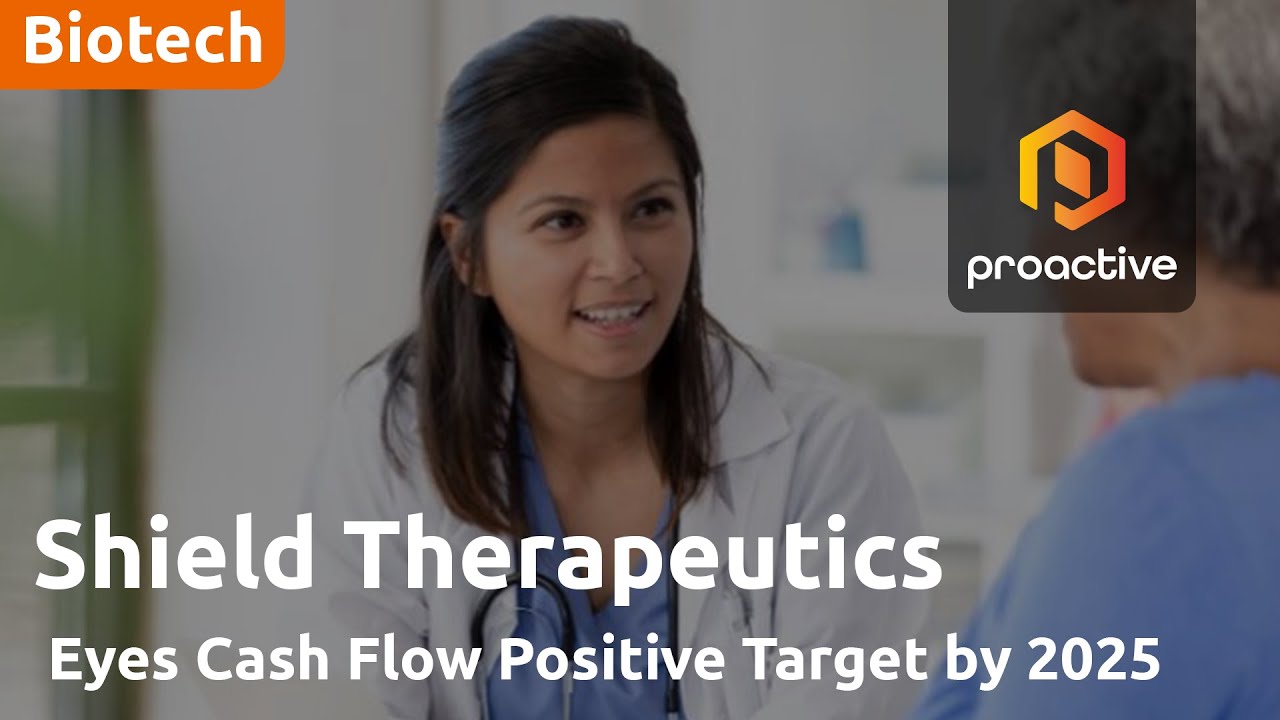 Shield Therapeutics Eyes Cash Flow Positive Target by 2025 - YouTube