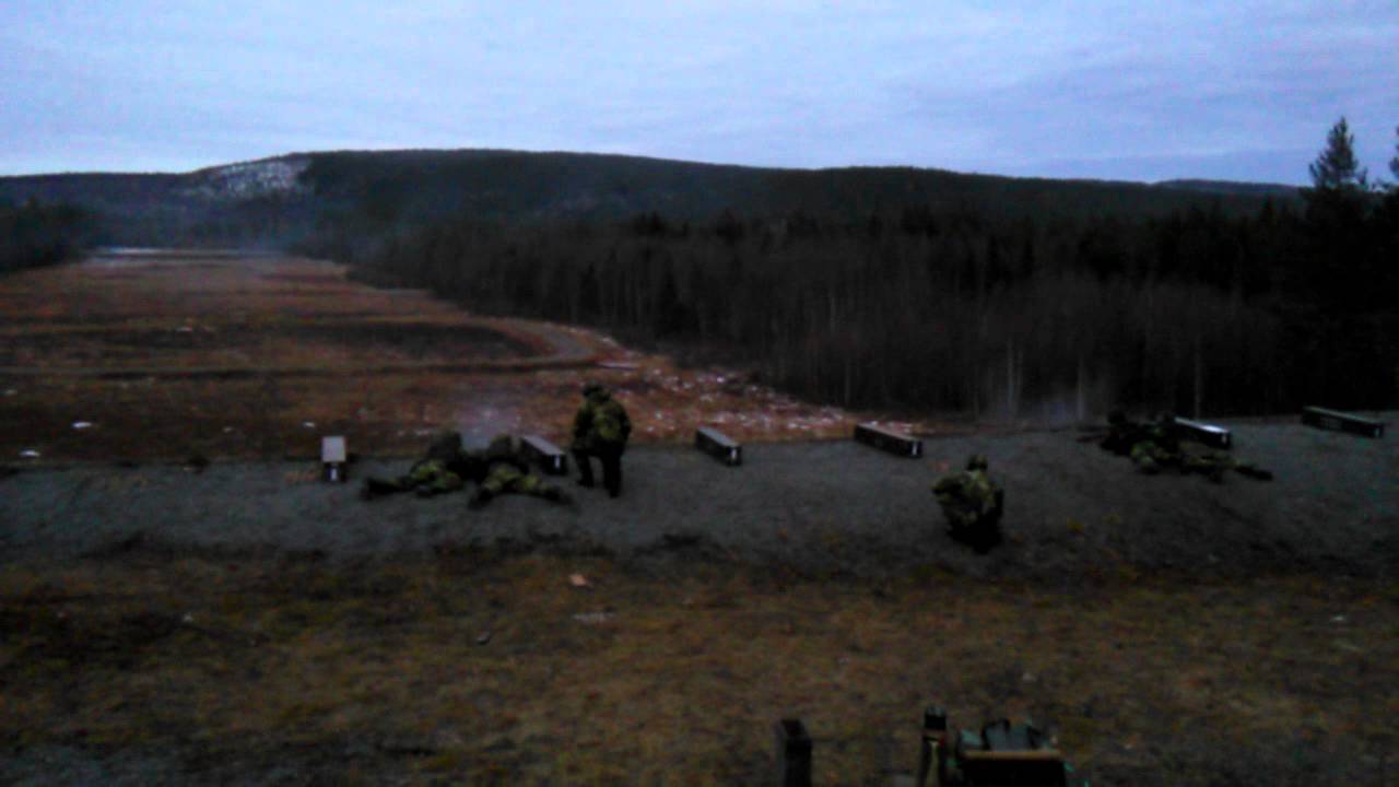 Machine gun tracers shooting range part 1 - YouTube