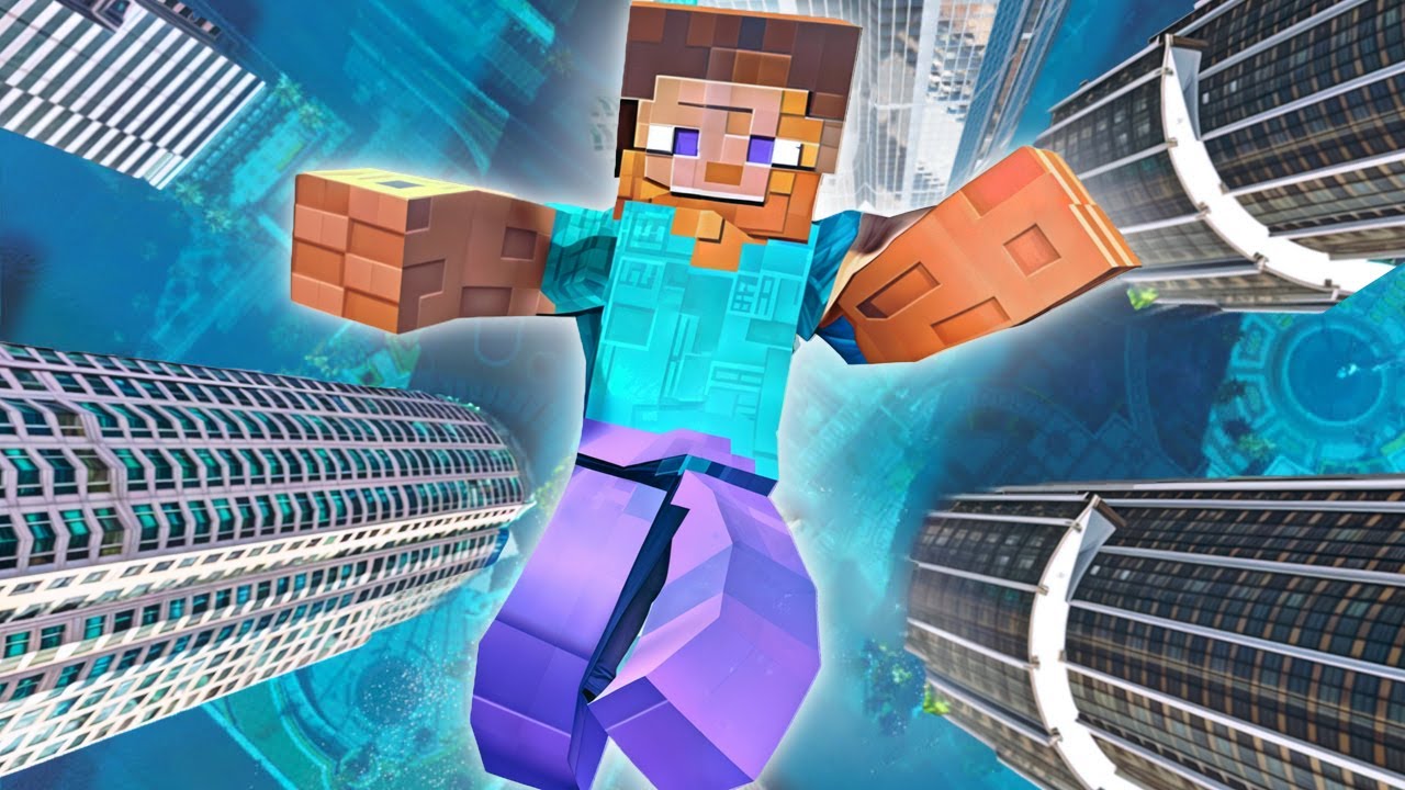 GTA 5 Ragdolls Steve MINECRAFT Trampoline Falls Compilation #79 - YouTube