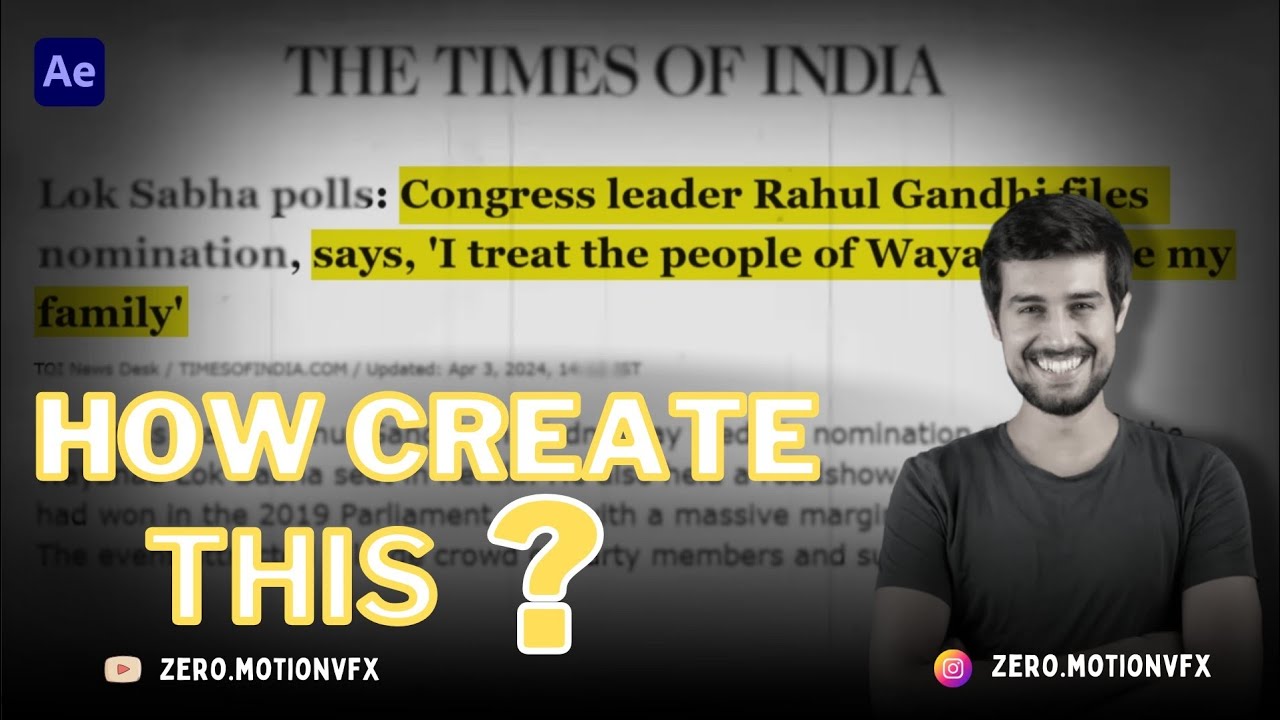 How to Make 3D Highlights Animation in After Effects | After Effects ...