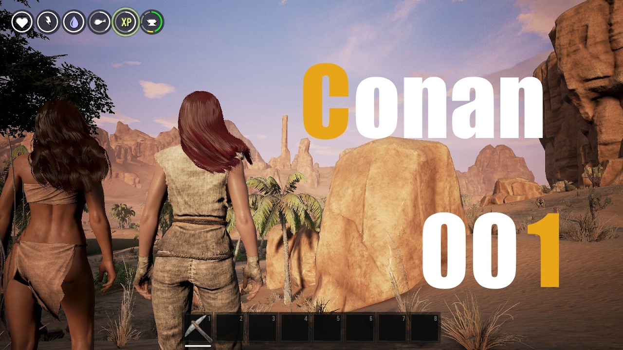 Lets Play Conan Exiles [1] - dem Tod so nah, dem Ende so fern - YouTube