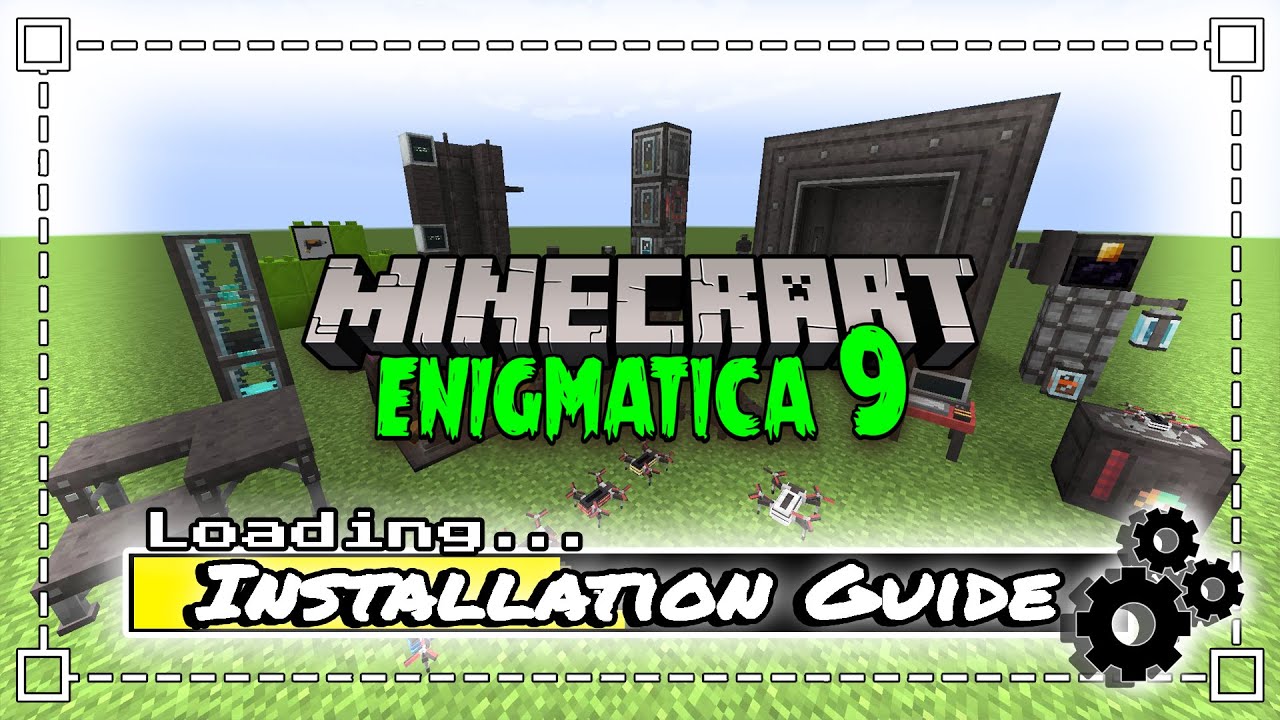 How To Download and Install Enigmatica 9 Modpack in Minecraft - YouTube