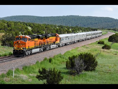 Most Powerful American Freight Train ASMR Big 6 Engines Manifest Train ...