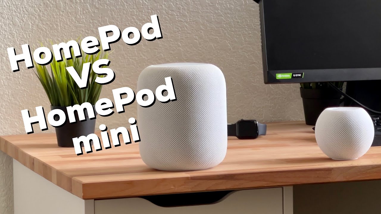 HomePod vs HomePod mini Sound Comparison - YouTube