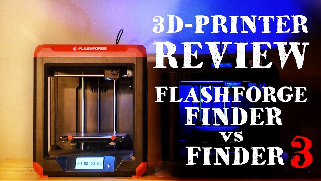 3D-Printer review - the Flashforge Finder 3 - YouTube
