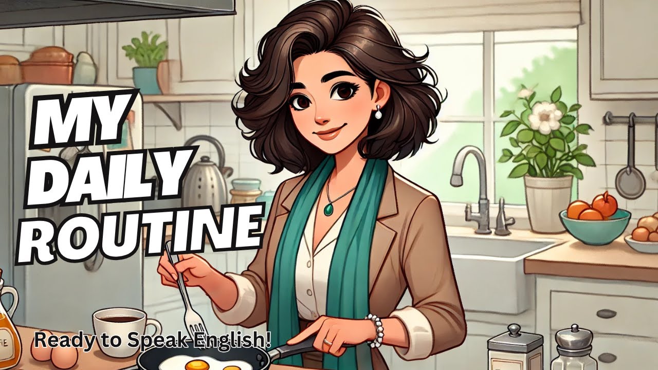 My Daily Routine | Improve Your English | Listening and Speaking Skills ...