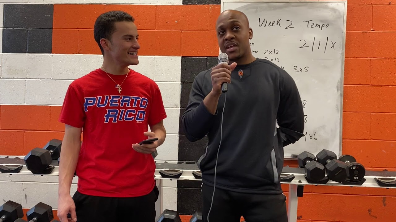 Welcoming Strength Coach Trey Sims - YouTube