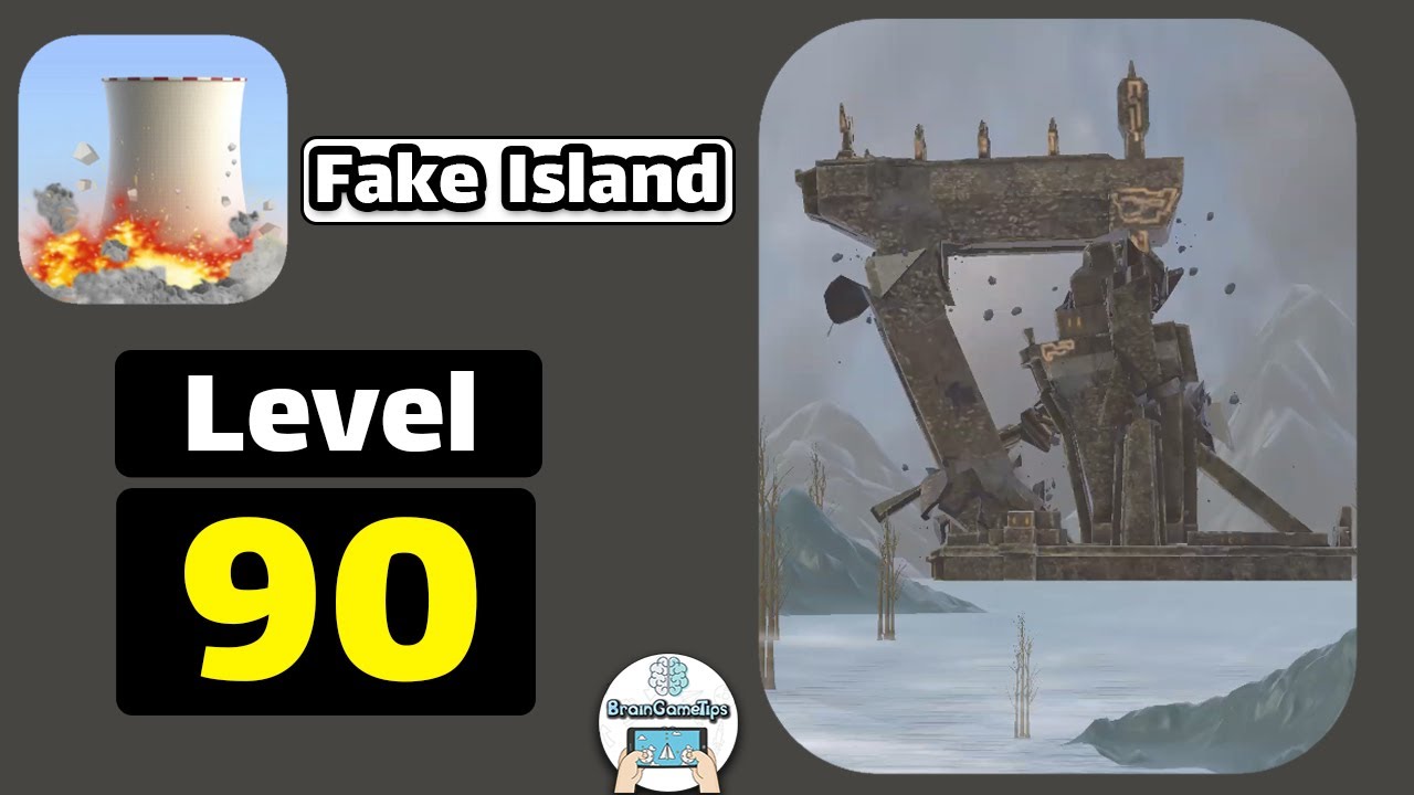 Fake Island: Demolish Level 90 Walkthrough - YouTube