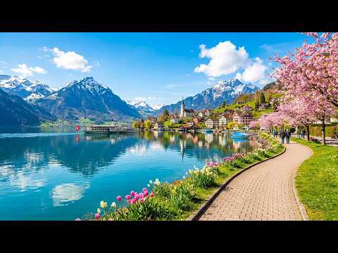 Unutulmaz Manzaralı İsviçre Köyü 🇨🇭