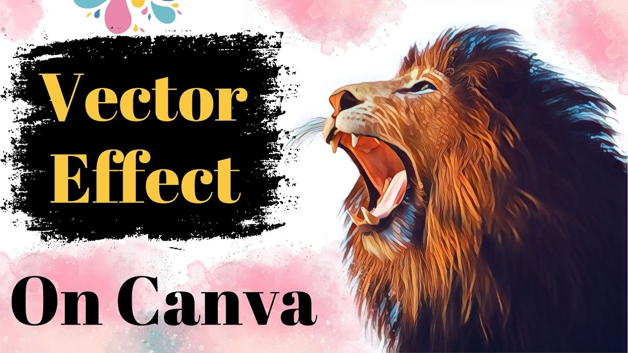 Vector art effect on canva, no pro account needed, photo to vector art ...