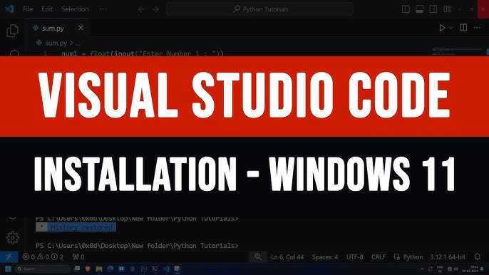 Install Vs Code Youtube