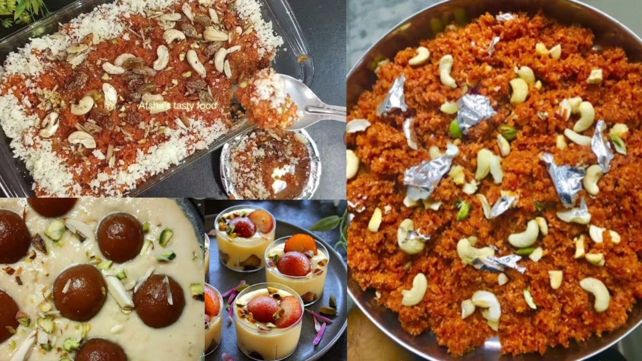 Double Dhamaka Sweet Recipes of Delicious Zauk e Shahi & Gajar ka Tasty ...