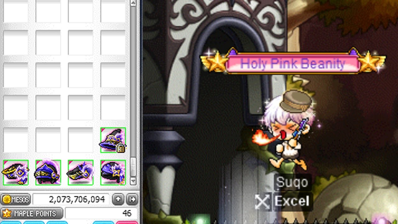 Maplestory Reboot YOU SHOULD BUY ALL THE HATS AND FUSE DAGGER FOR FLAG ...