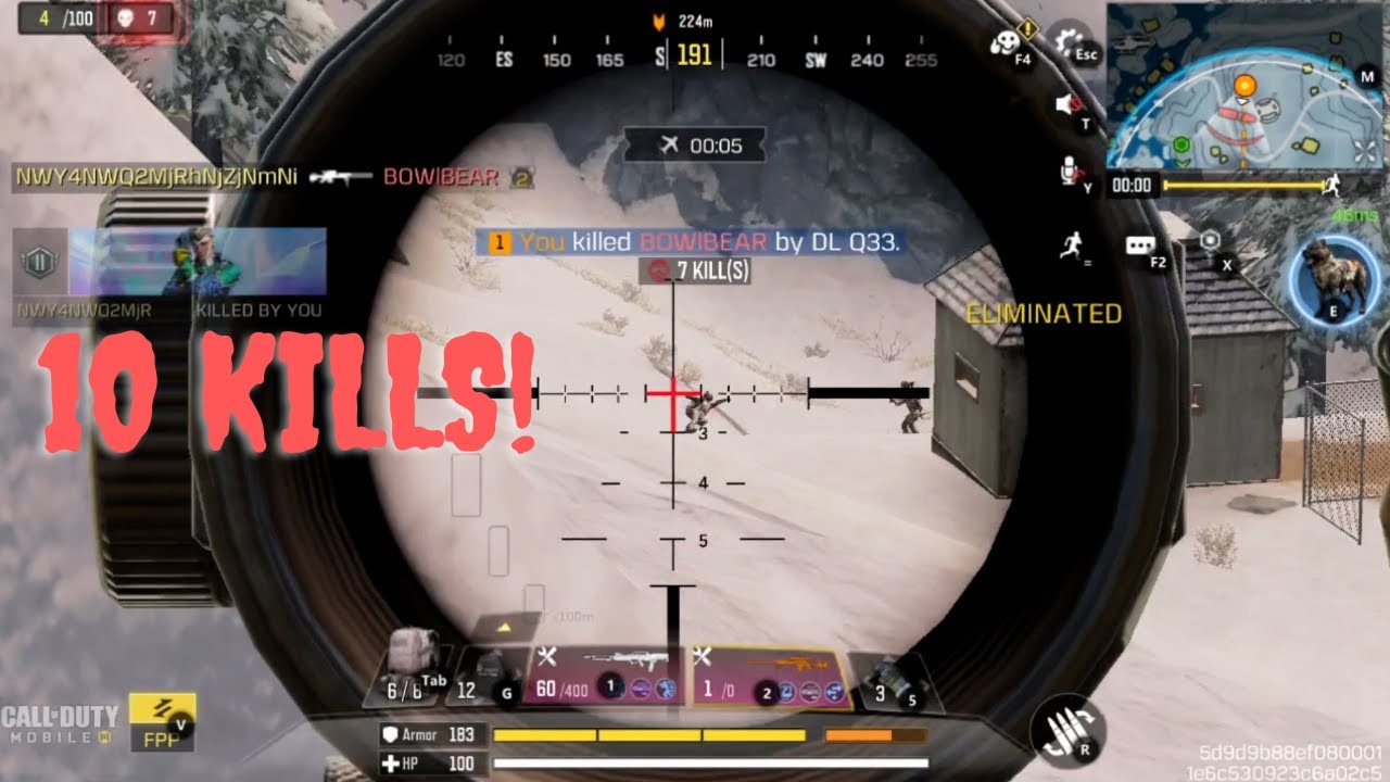 "Epic Call of Duty Battle Royale: 10 Kills with DL Q33 Sniper - Double Headshot Madness!" - YouTube