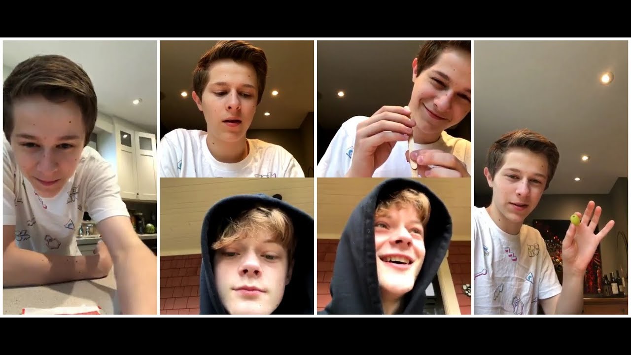 Graham Verchere (with Cory Gruter-Andrew) Instagram live stream (1 HOUR ...