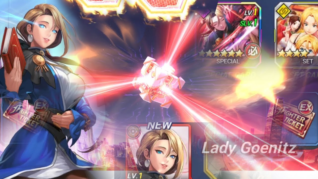 Welcome Lady Goenitz Kofas The King Of Fighters All Star Youtube