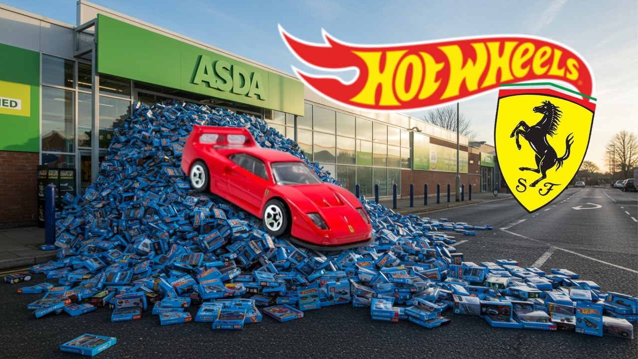 My LUCKIEST Hot Wheels Hunt YET in ASDA... - YouTube