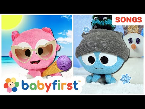 Autumn - Winter - Spring - Summer | Seasons Song w GooGoo & GaaGaa | Baby Songs | BabyFirst TV