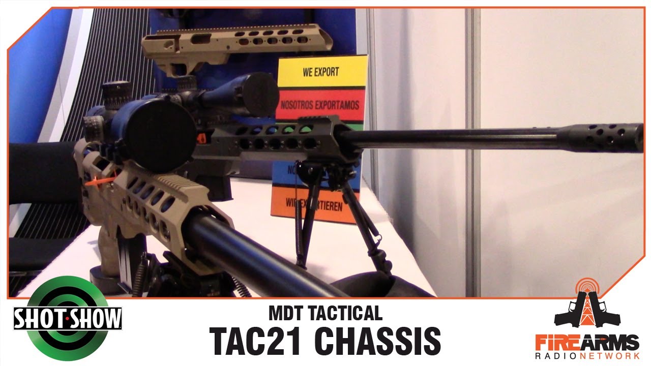 MDT Tactical TAC21 Rifle Chassis - SHOT Show 2014 - YouTube