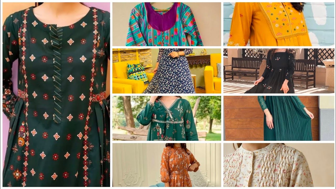 Beautiful Frock designs | Teenage girls k liye frock designs ...