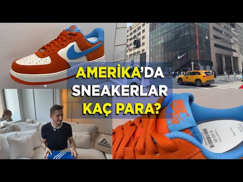 AMERİKA’DA SNEAKER FİYATLARI NE KADAR? | New York Nike - Adidas - Puma | Alışveriş Vlogu