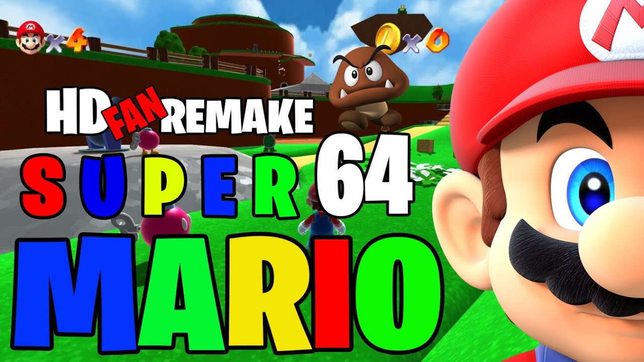 Super Mario 64 FAN REMAKE - Feito na UNITY | UMA EXPLOSÃO DE NOSTALGIA ...