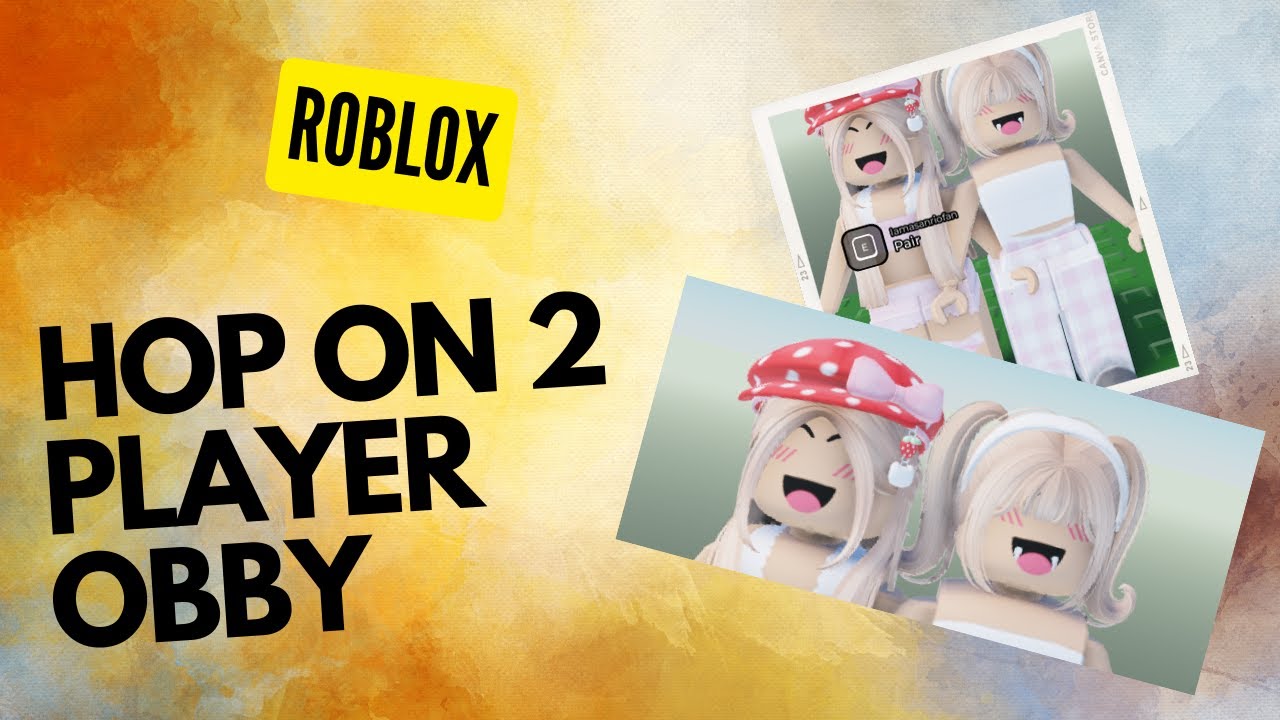Hop on 2 player Obby, Roblox game - YouTube