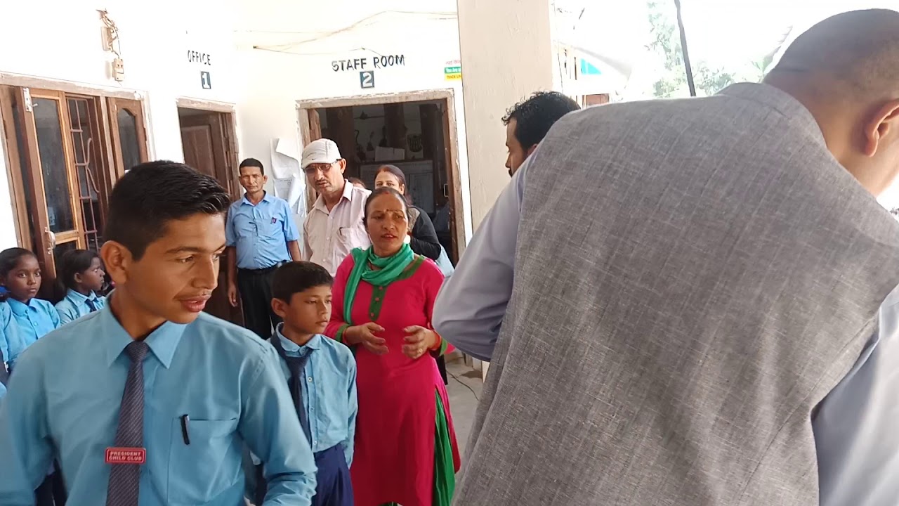 School uniforms distribution at Devi Mavi , birtamodea - YouTube