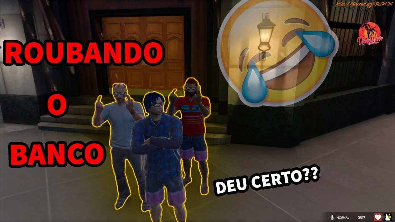 ROUBANDO O BANCO BUGANDO NAS PAREDE - GTA RP - YouTube