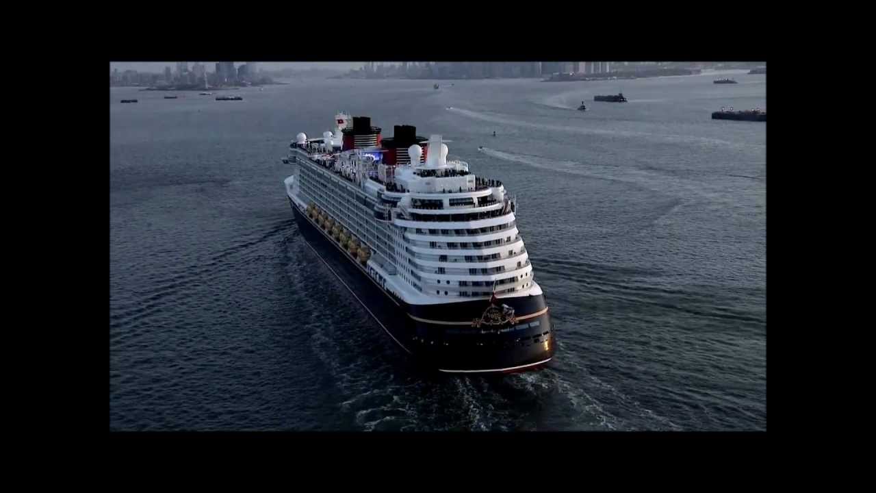 Disney Fantasy Aerial Views - YouTube