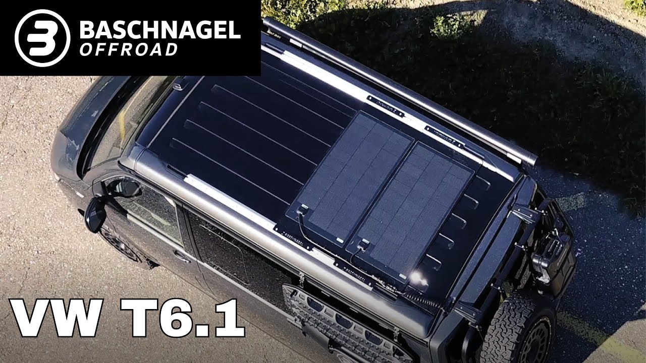 Solaranlage für den VW California - YouTube