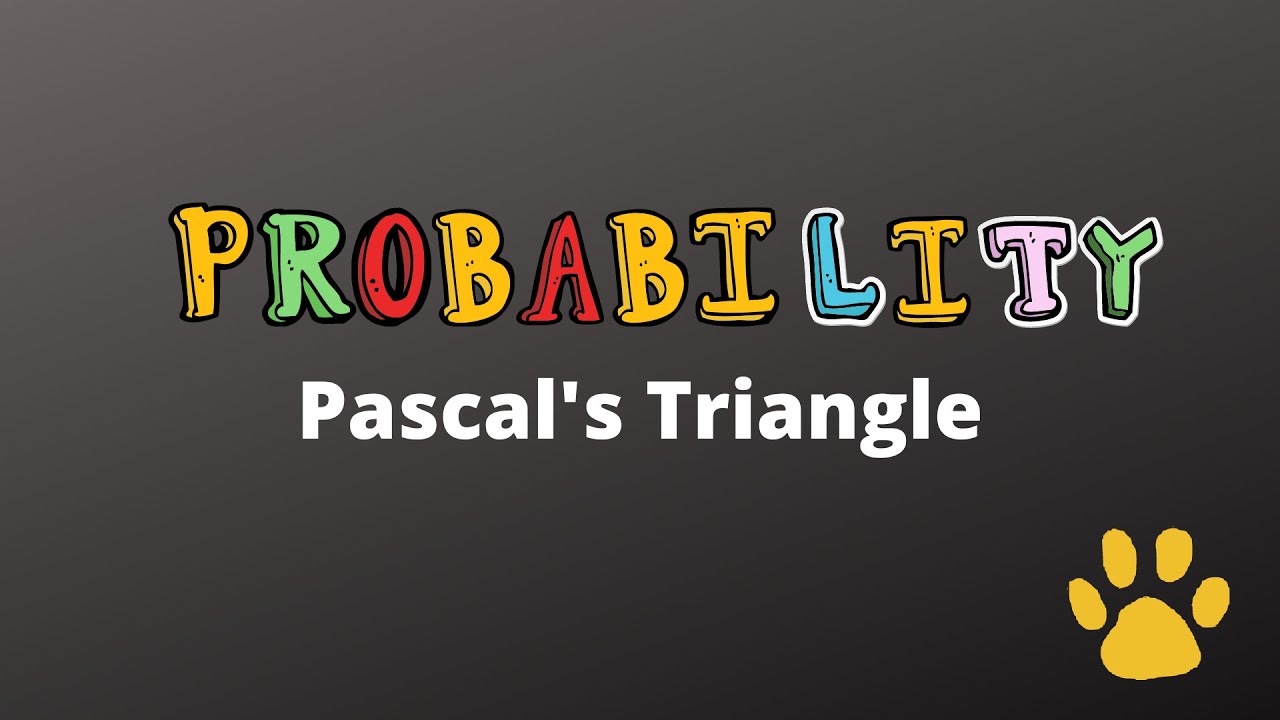 Pascal's Triangle (aka Probability shortcut) - YouTube