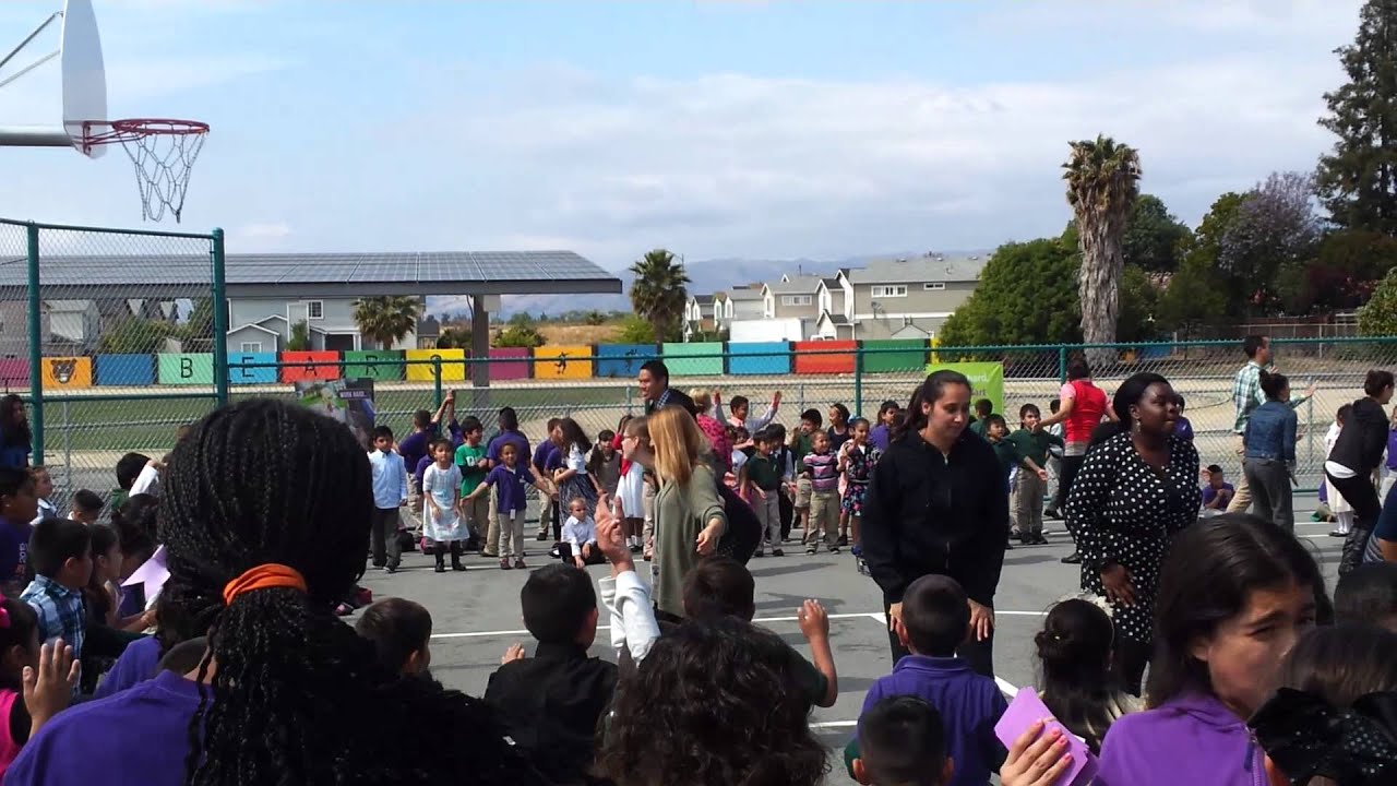 Rocketship Spark Teachers Dancing at Landing 5-22-15 - YouTube