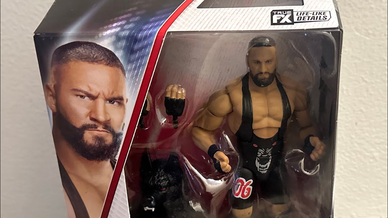 WWE ELITE 114 BRON BREAKR ACTION FIGURE REVIEW - YouTube