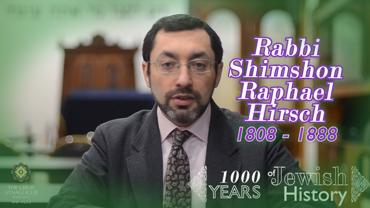 [1K Yrs of History] Ep25 - Rabbi Shimshon Raphael Hirsch - YouTube