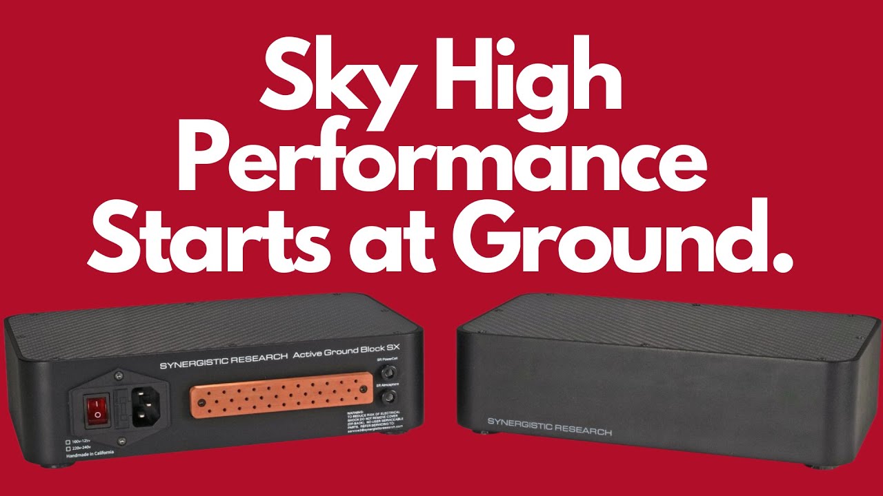 Can You Hear the Difference? | Synergistic Research's Active Ground Block SX (Sponsored) - YouTube
