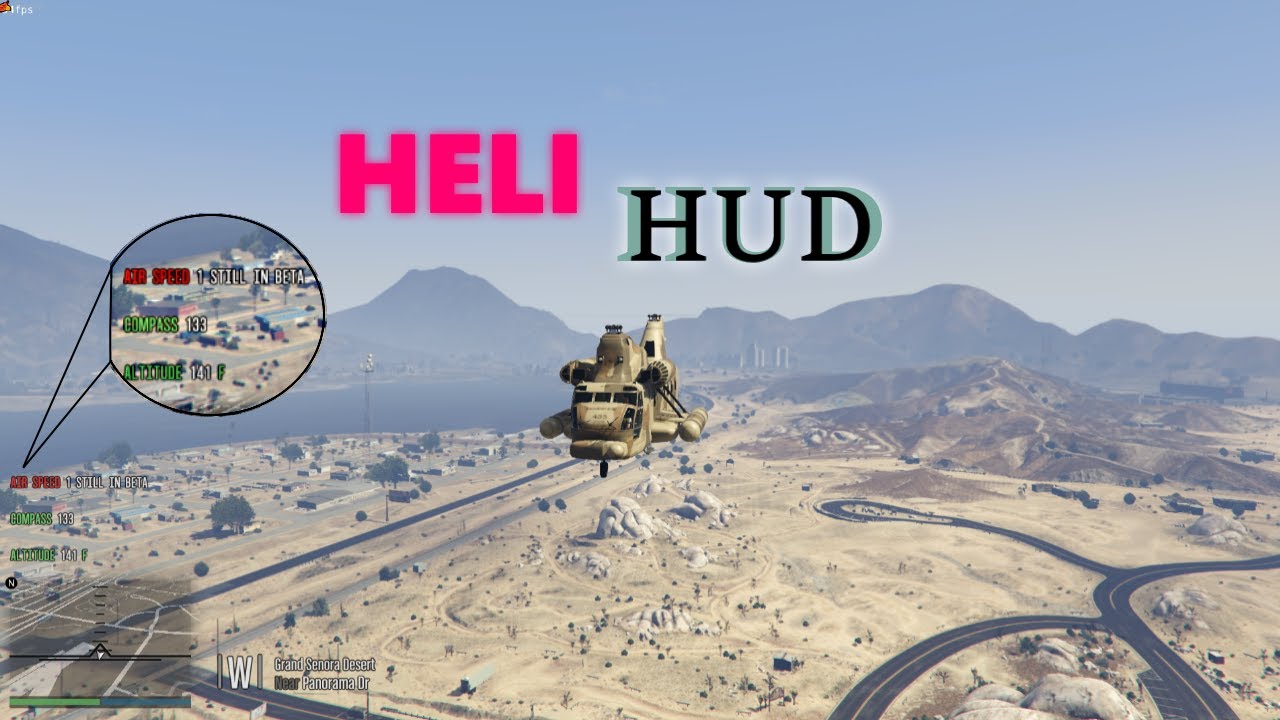 Hud For Heli | FiveM server DEV #10 - YouTube