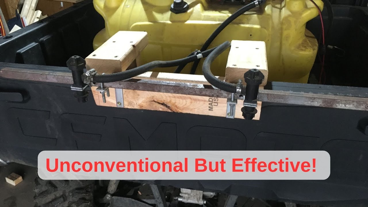 UTV Boomless Sprayer: How to Mount and Setup Boomless Nozzles - YouTube